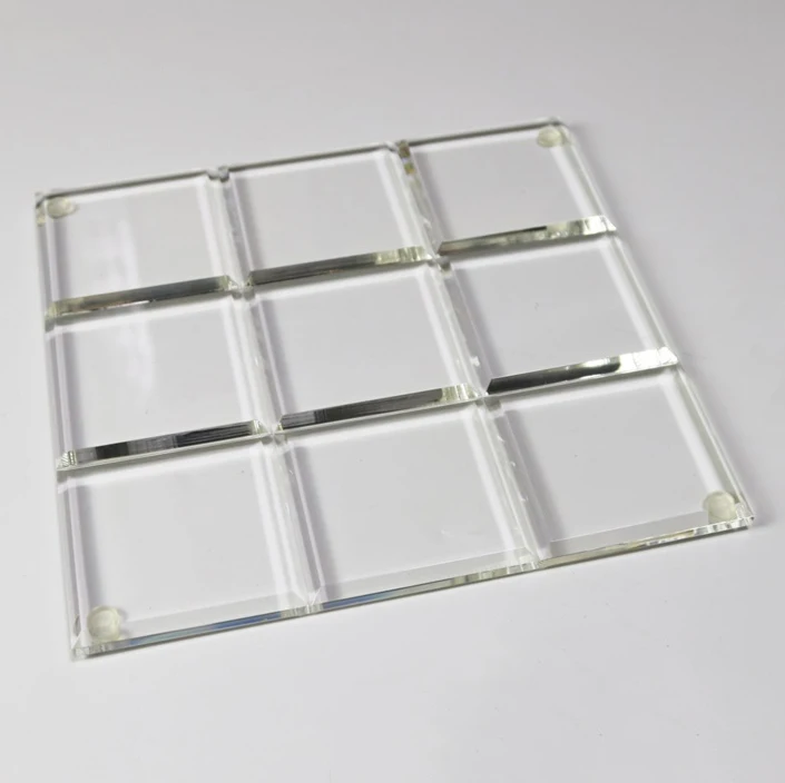 Lucite Tic Tac Toe Game Set - Handmade Acrylic Noughts and Crosses for ...