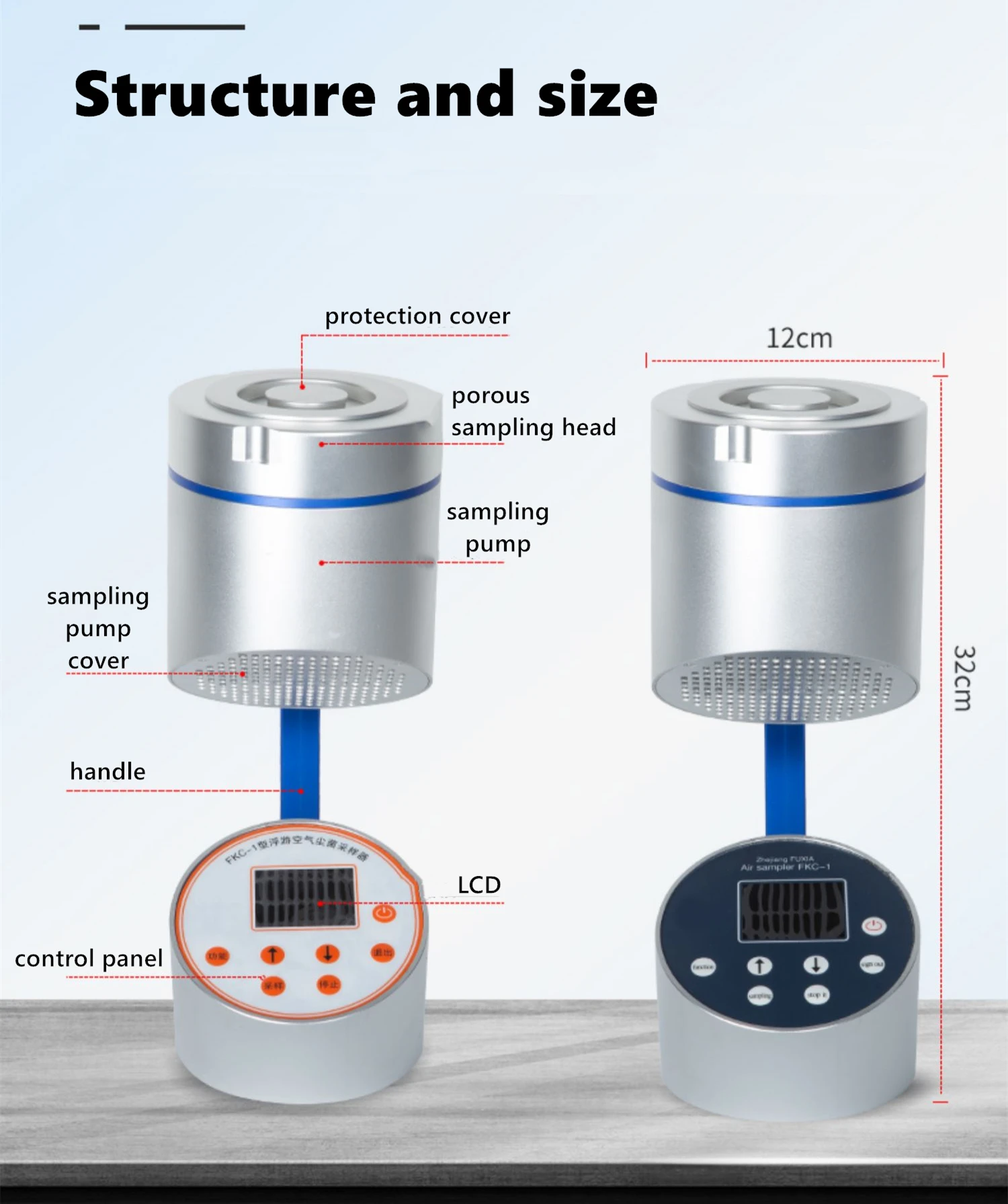 100l/min Biological Air Sampler - Reliable Microbiology Tool