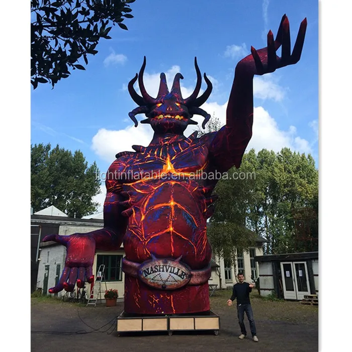 Outdoor Event Party Decoration Inflatable Devil Customized Scary Devil Inflatable For Event