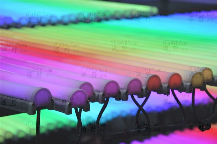 Dmx Led Tube Light Rgb For Outdoor Decoration 12 Aluminum 90 80 Ip65 ...