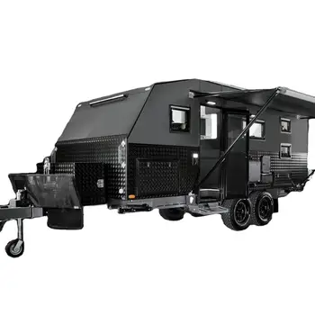 Black Designed Family Luxury Caravan Van Motorhome Camper - Buy Black ...