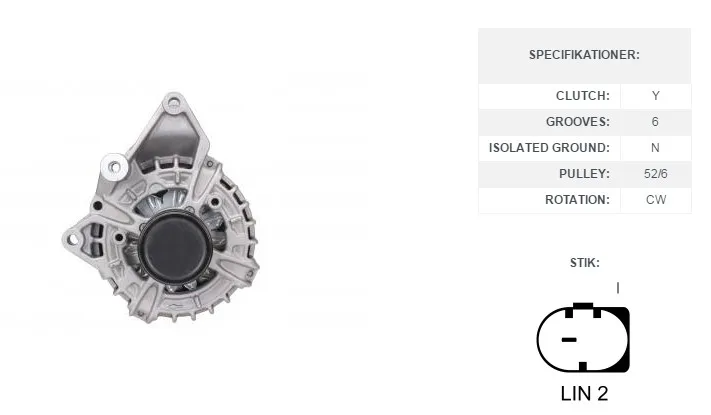 Mini Alternator Ac Generator Alternator 12v 150a Low Rpm Lucas ...