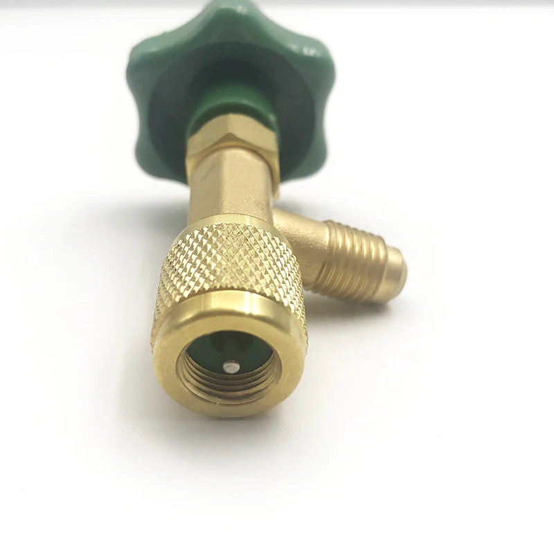 Cap Tap Valve Ct-341 For Small Freon Bottle R22 R134 R410 Brass Body ...