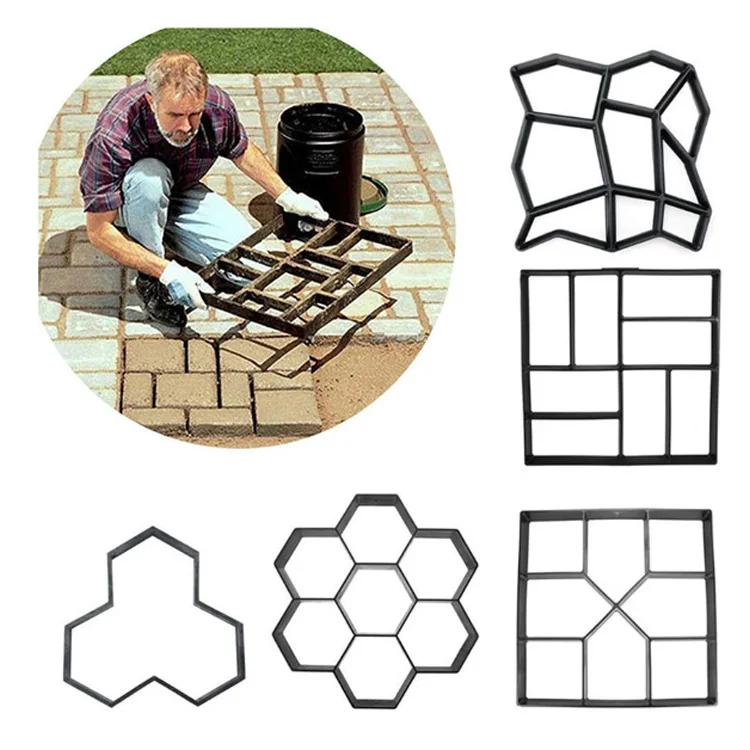 Plastic Paving Stone Form for Paver Durable Concrete Paving Slab Stone ...