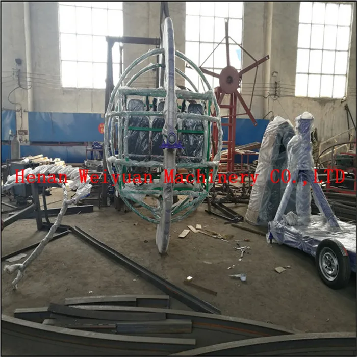 Amusement Carnival Games Trailer Mounted Gyroscopes Rides for Sale