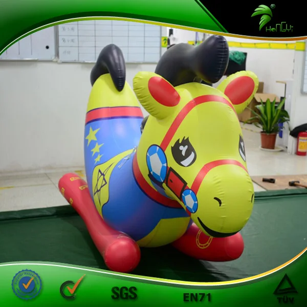 Juguete inflable para montar en un caballo para niños, animales ...
