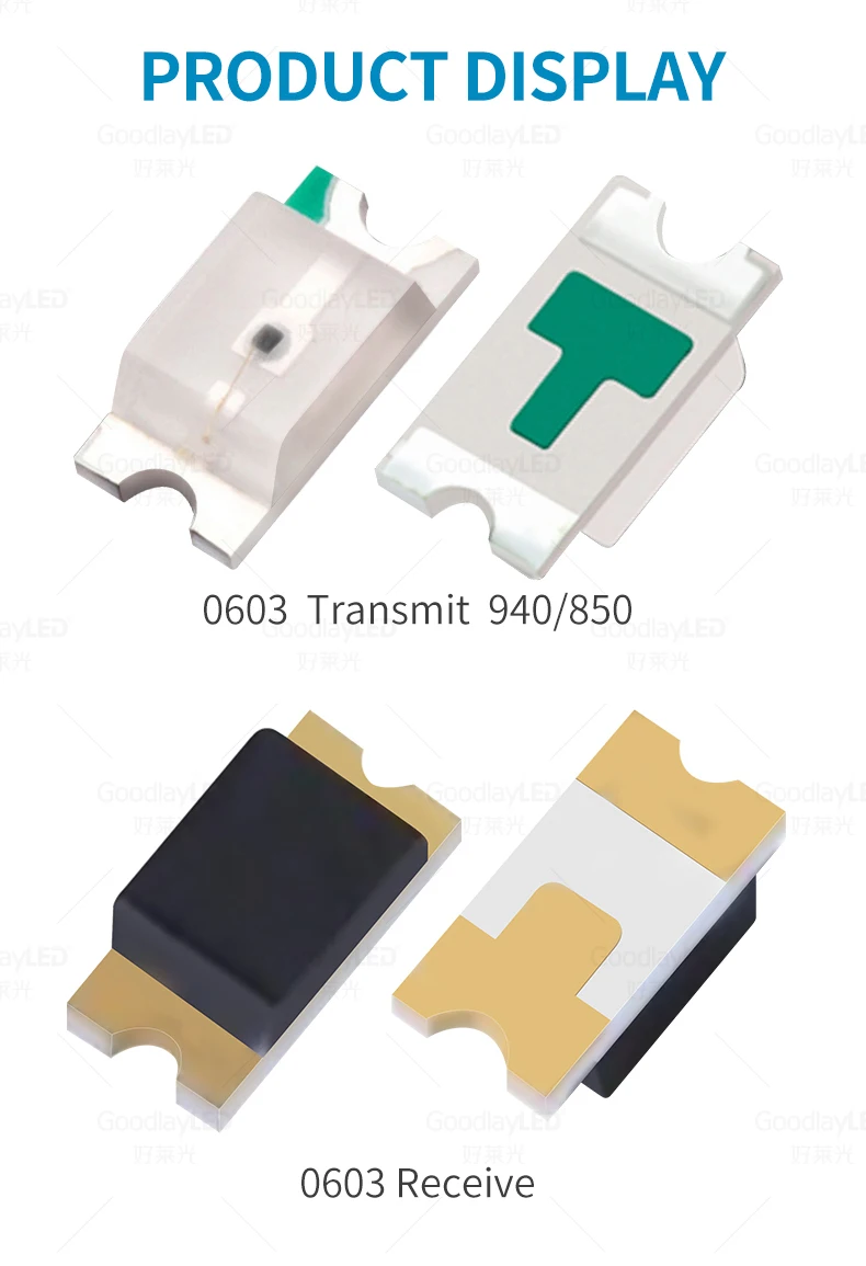 Wholesale IR Led 0603 850 940 Infrared Led Series SMD Diode