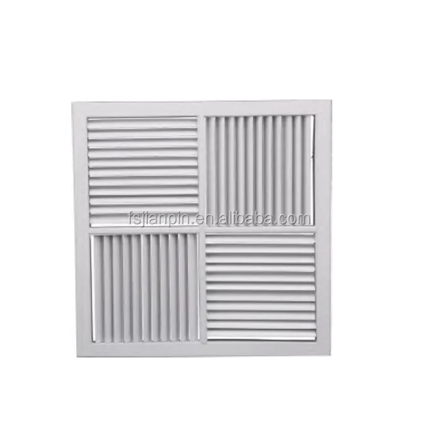 Hvac Or Ventilation System 4 Way Supply Air Directional Vents ...