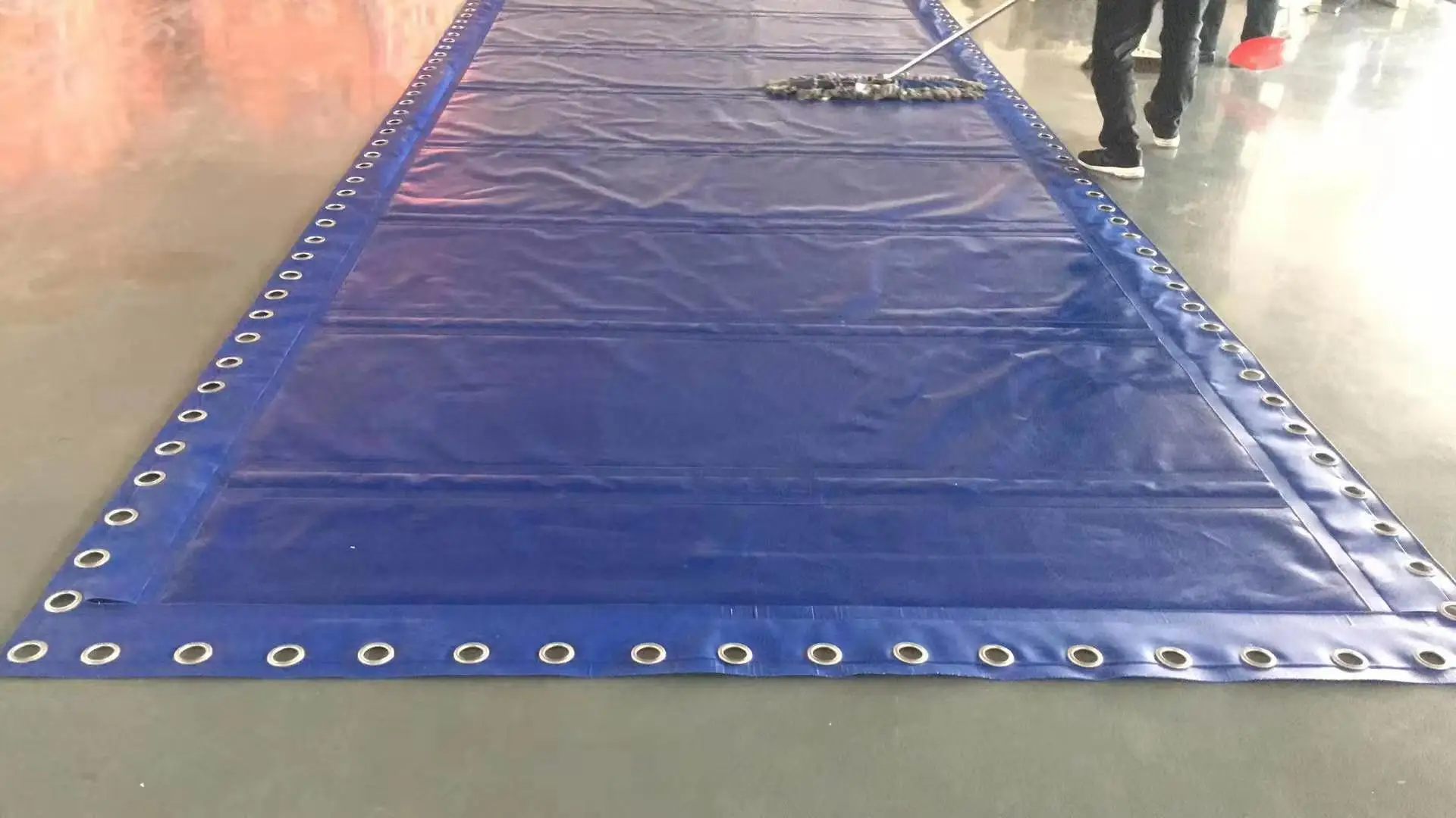 Durable PVC Tarpaulin Covers for 20ft and 40ft Containers