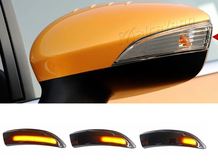 Dynamic Blinker For Ford Fiesta Mk7 2008-2017 For Ford B-max 2012-2017 ...