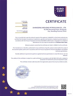 Shandong Molong Petroleum Machinery Co., Ltd. - Casing and Tubing ...