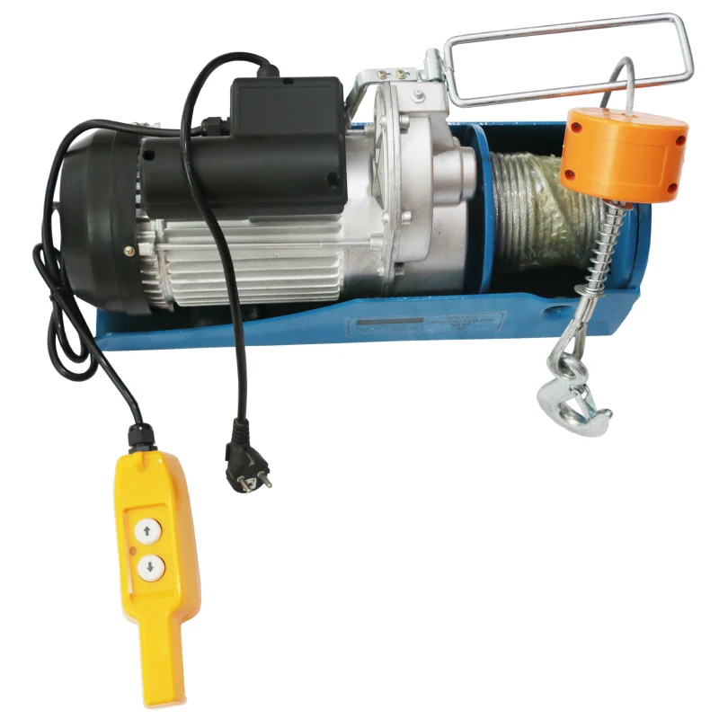 Pa600 Hoist Winch 2m Material Hoisting Lift 5000kg 1 Ton Capacity Fixed ...