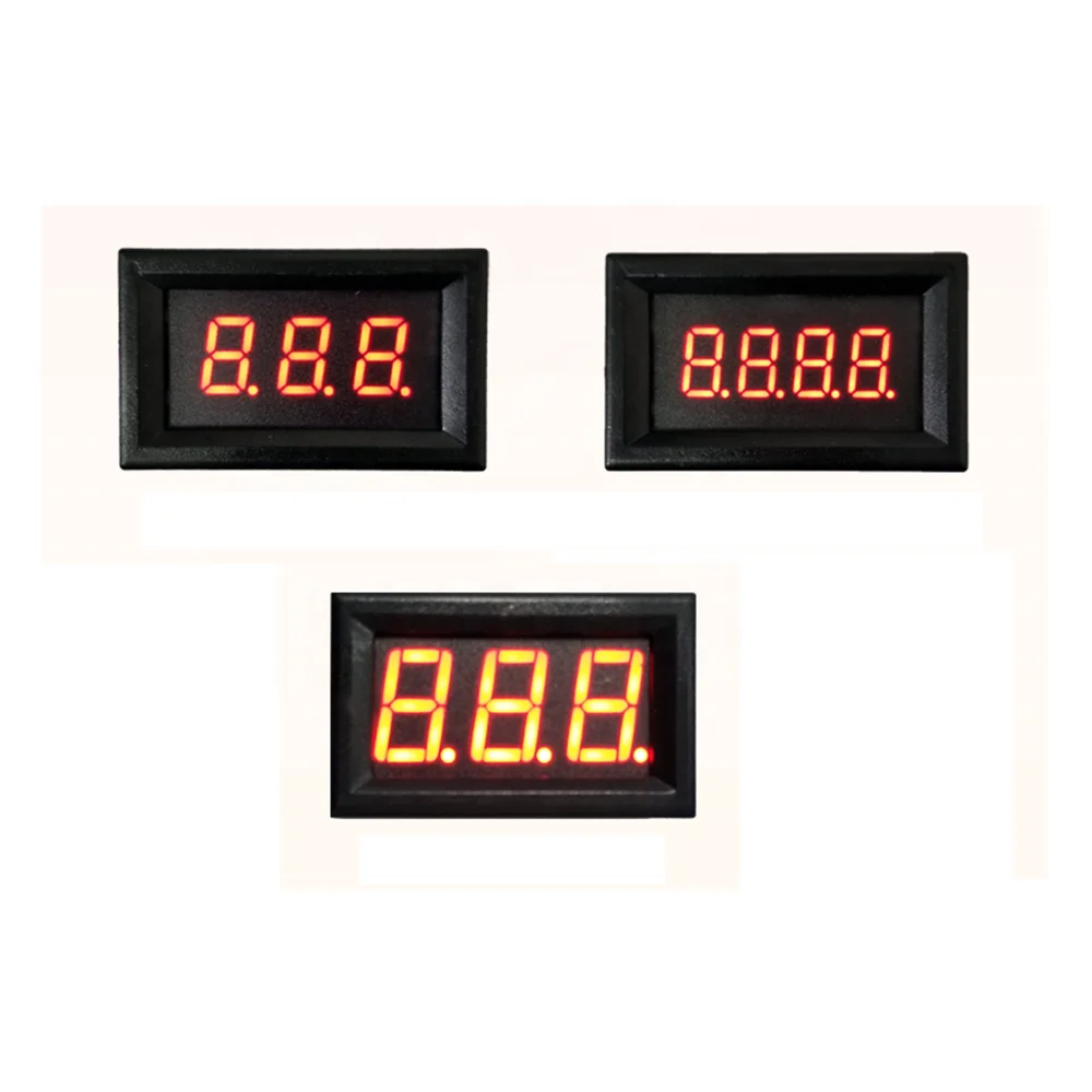 Taidacent Rs485 Ttl Digital Voltmeter Led 3 4 Digit Display Plc ...