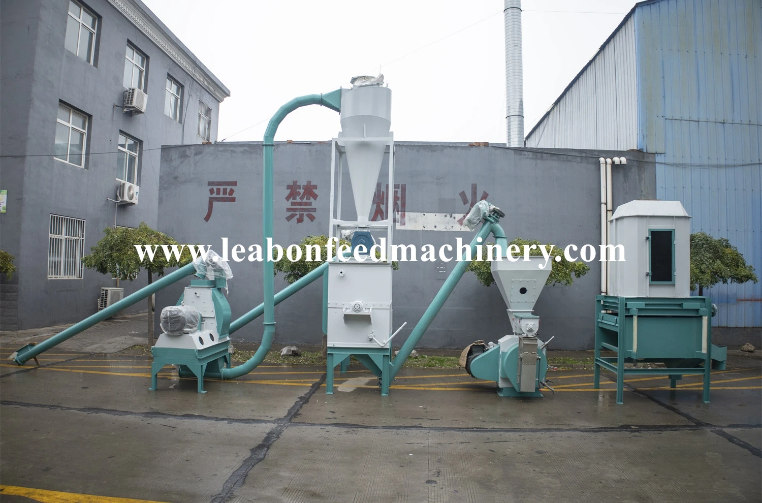 1500-2000kg/h Feed Processing Machines Chicken Feed Making Machine ...