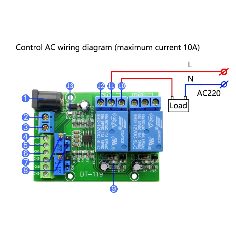 Taidacent LM393 IC Dual Comparator - Voltage Comparison Module