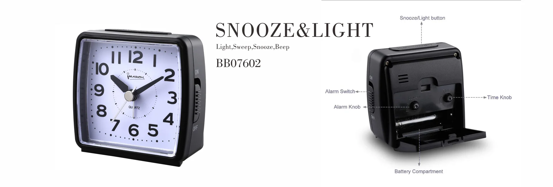 IMARCH WATCH & CLOCK COMPANY LIMITED - alarm clock, wall clock