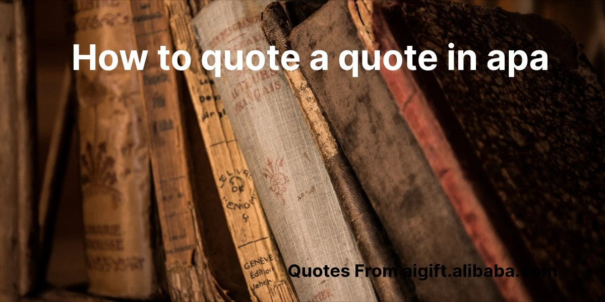 100+ APA Quote Examples: How to Quote a Quote in APA Format (With ...