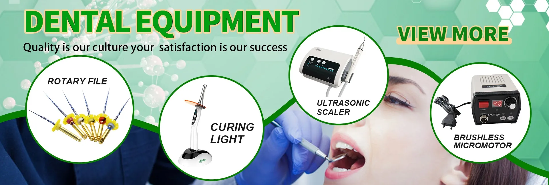 Foshan Rixi Medical Equipment Co., Ltd. - Dental handpiece; Endo motor ...