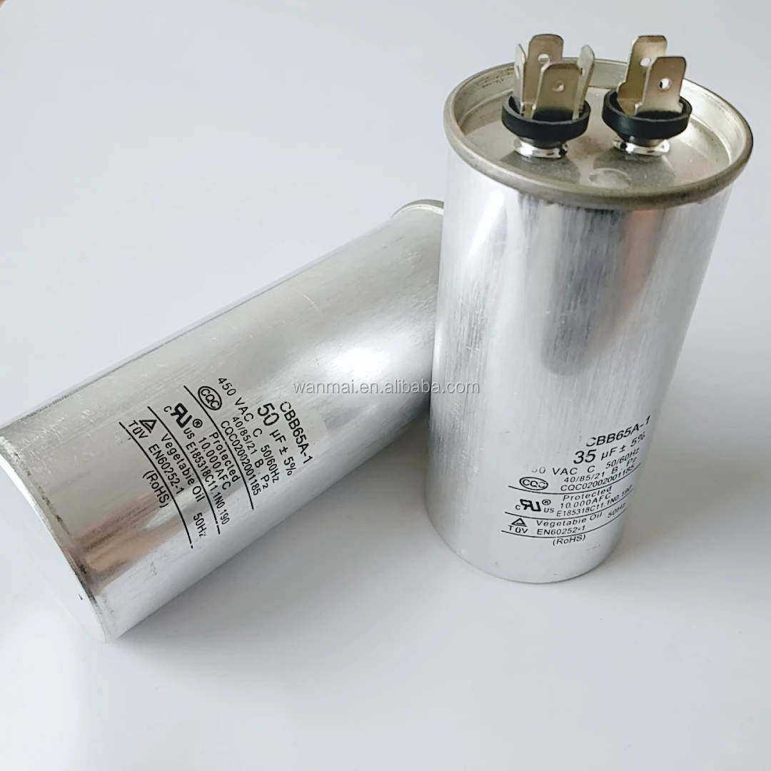 Cbb65 Capacitor 50uf/ac Run Capacitor/cbb65 Sh Capacitor Cbb65 - Buy ...