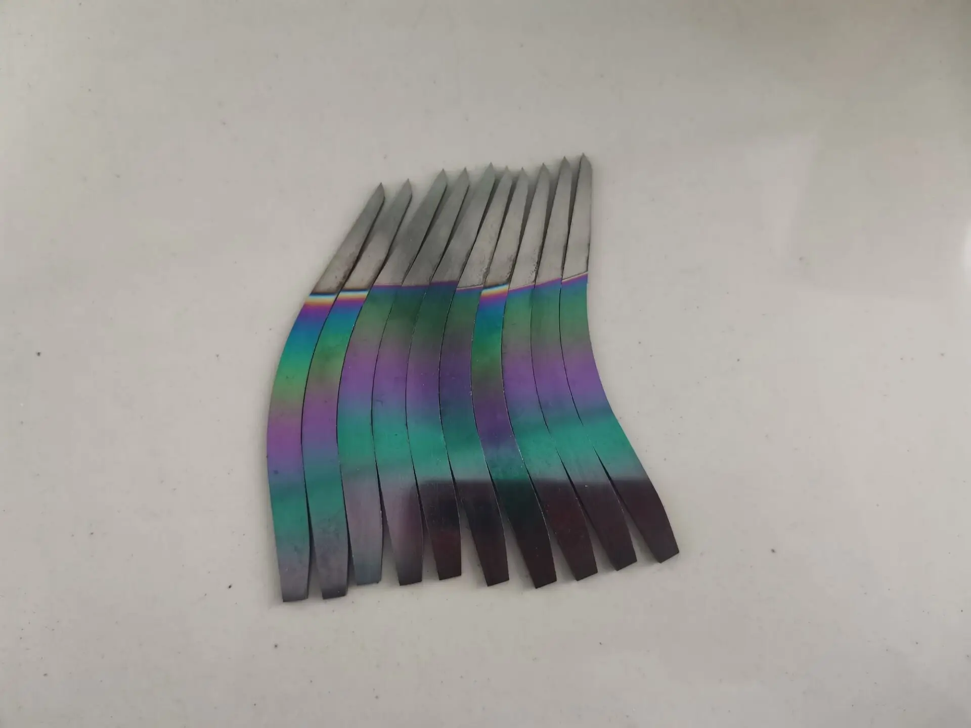 K Rainbow Color W5 Circular Cockfighting Knives M42 Hss Tari Saw Blade ...