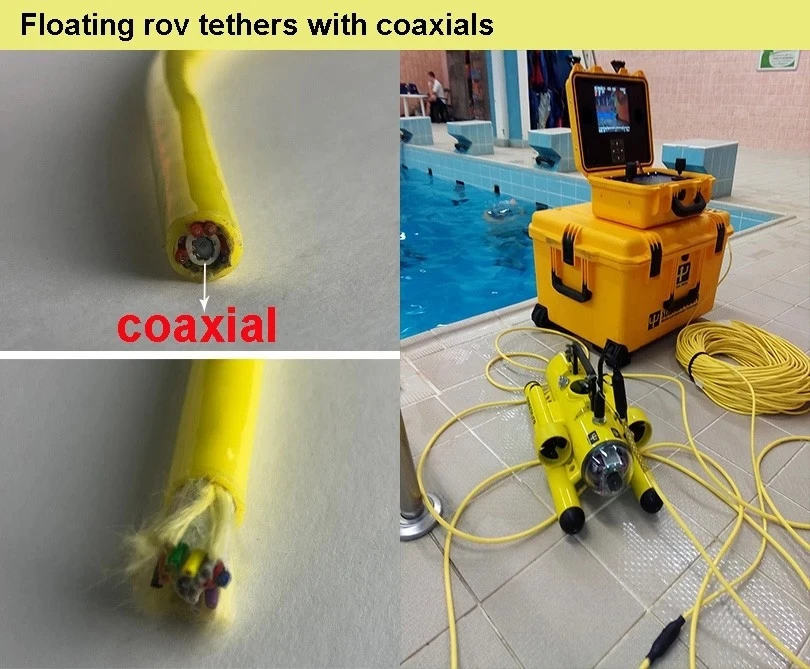 The Latest Technology Yellow Rov Tether Cable Marine Floating Cable ...