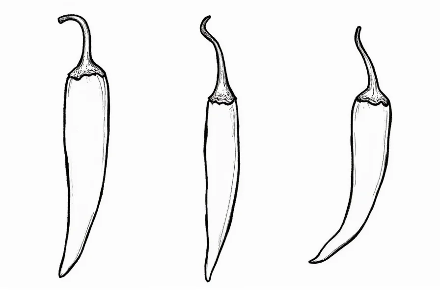 Pepper Drawing: Techniques for Realistic Shape and Texture