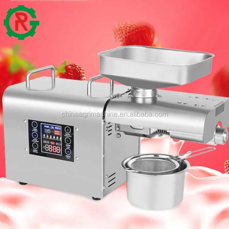 Mini Olive Oil Cold Press Extraction Machine - 40-50% Capacity
