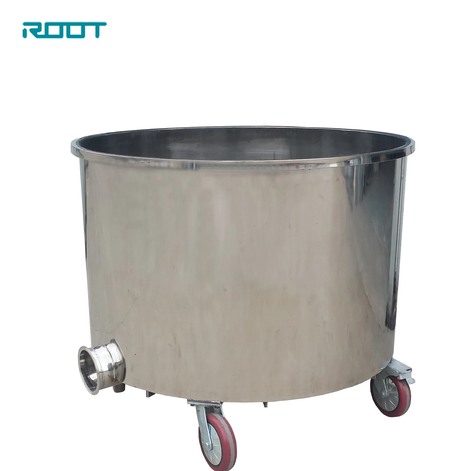 450L Movable Stainless Steel Tank - Durable & Versatile