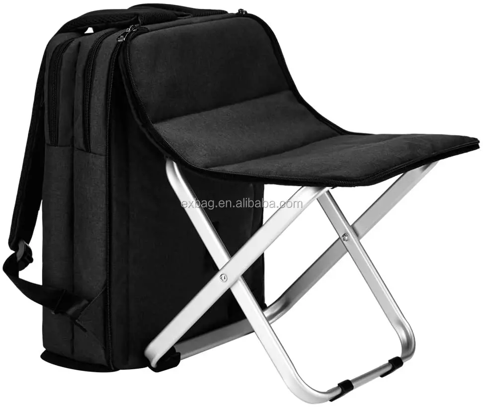 Multi-functional Backpack Stool Combo Backpack And Portable Folding ...