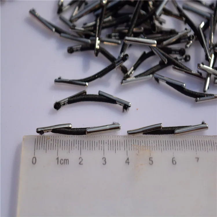 Jewelry Ring Use Custom Metallic Ends String Elastic Cord With Metal ...