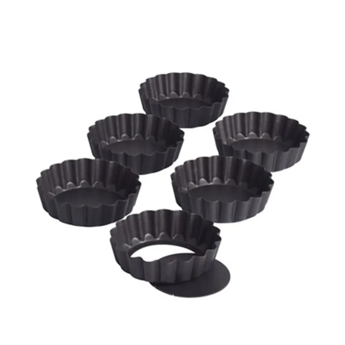 Different Size Pie Quiche Pan 3 Inch Tart Pans Non-stick Egg Tart Molds ...