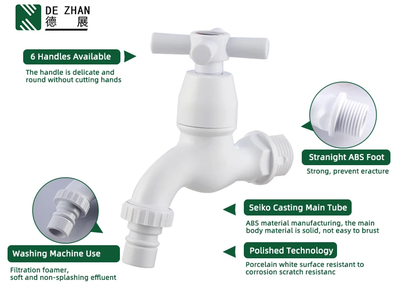 Different Types Modern Designer Bottle Tap Plastic Faucet Water Tap ...
