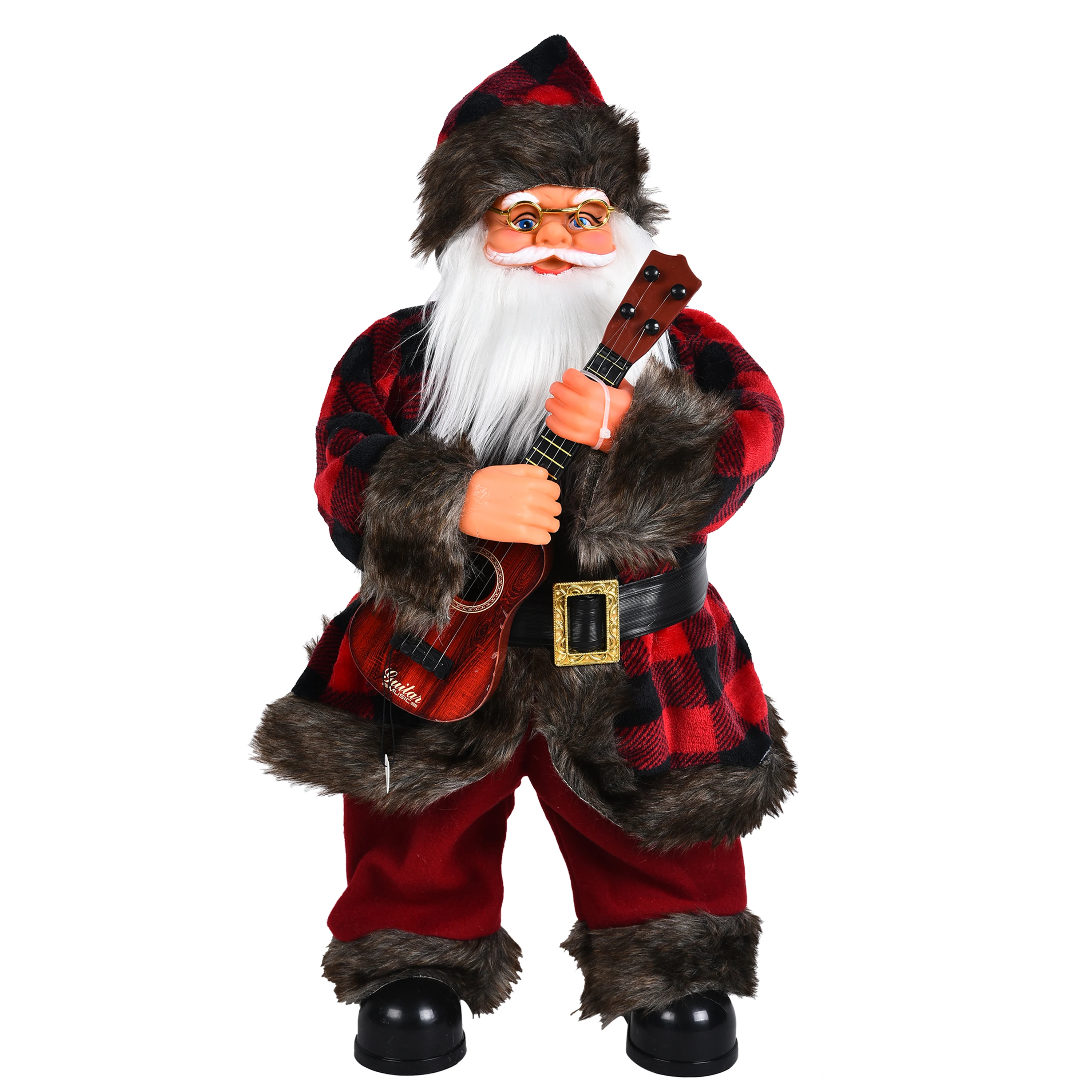 2020 New High Quality Electric Singing And Dancing Santa Claus Saxs Toy ...