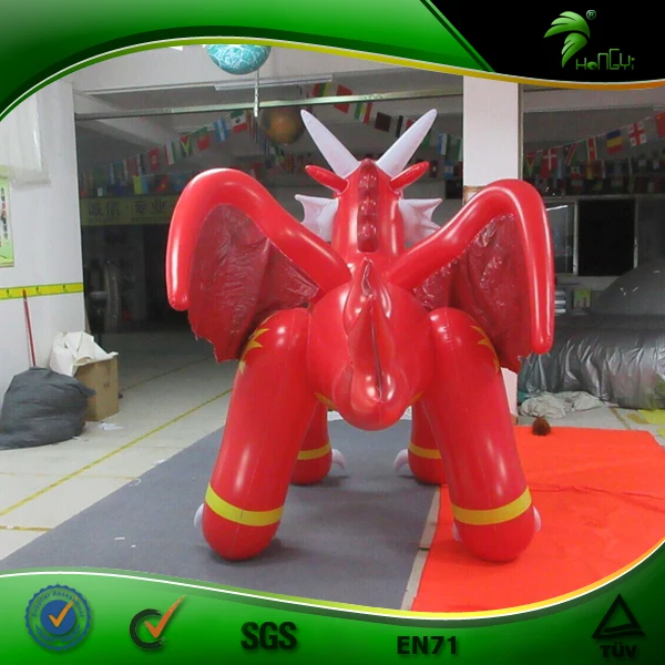 2m Hot Fire Custom Inflatable Charizard Dragon by Hongyi