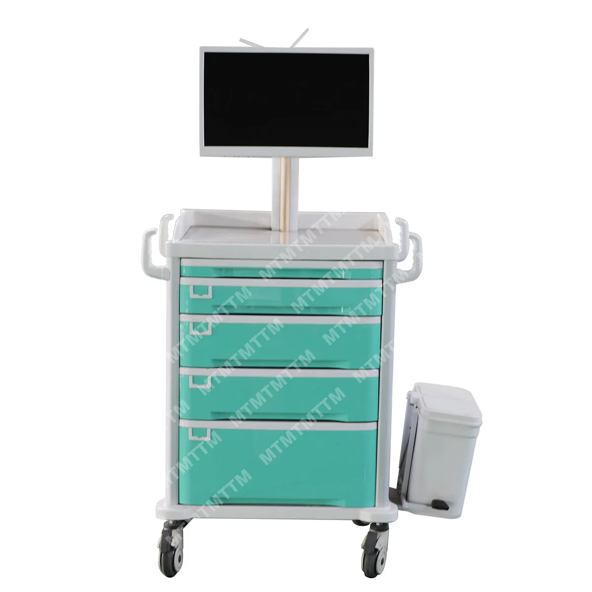 Hospital Mobile Working Station - Wireless Nursing Trolley
