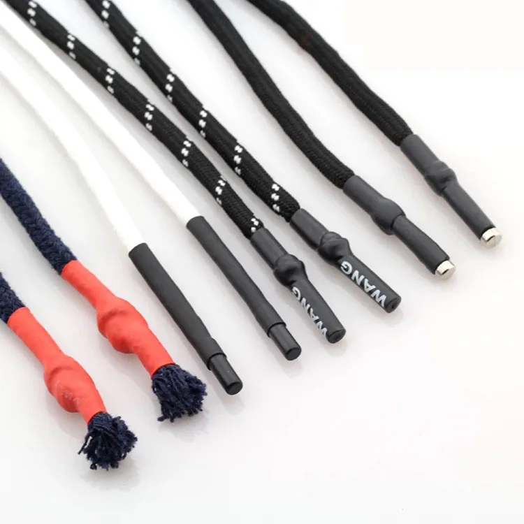 Factory Custom Flat Garment Braided Drawstring Lace Strings For Hoodies ...