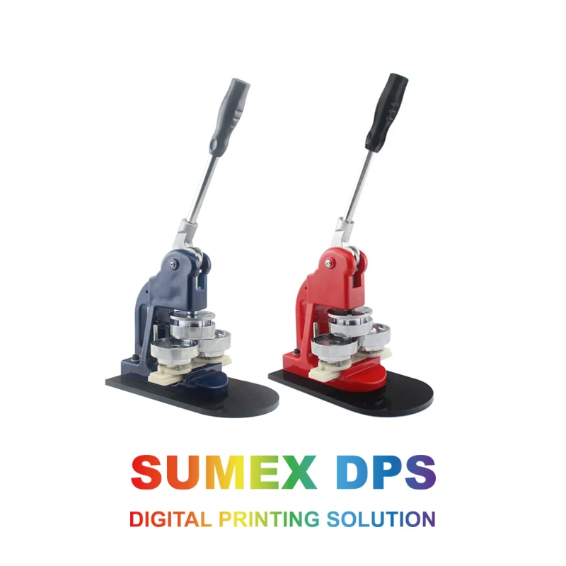 Classical Economy Manual Diy Plastic Pin Button Badge Making Machine ...