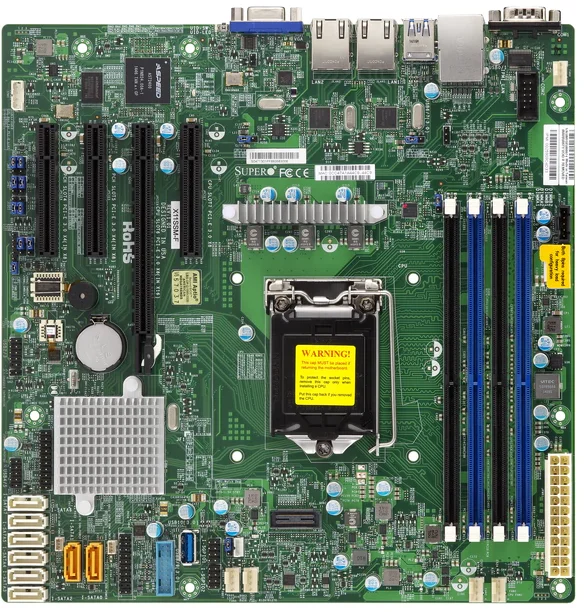 Supermicro X11SSM-F Motherboard - Reliable Server Solution