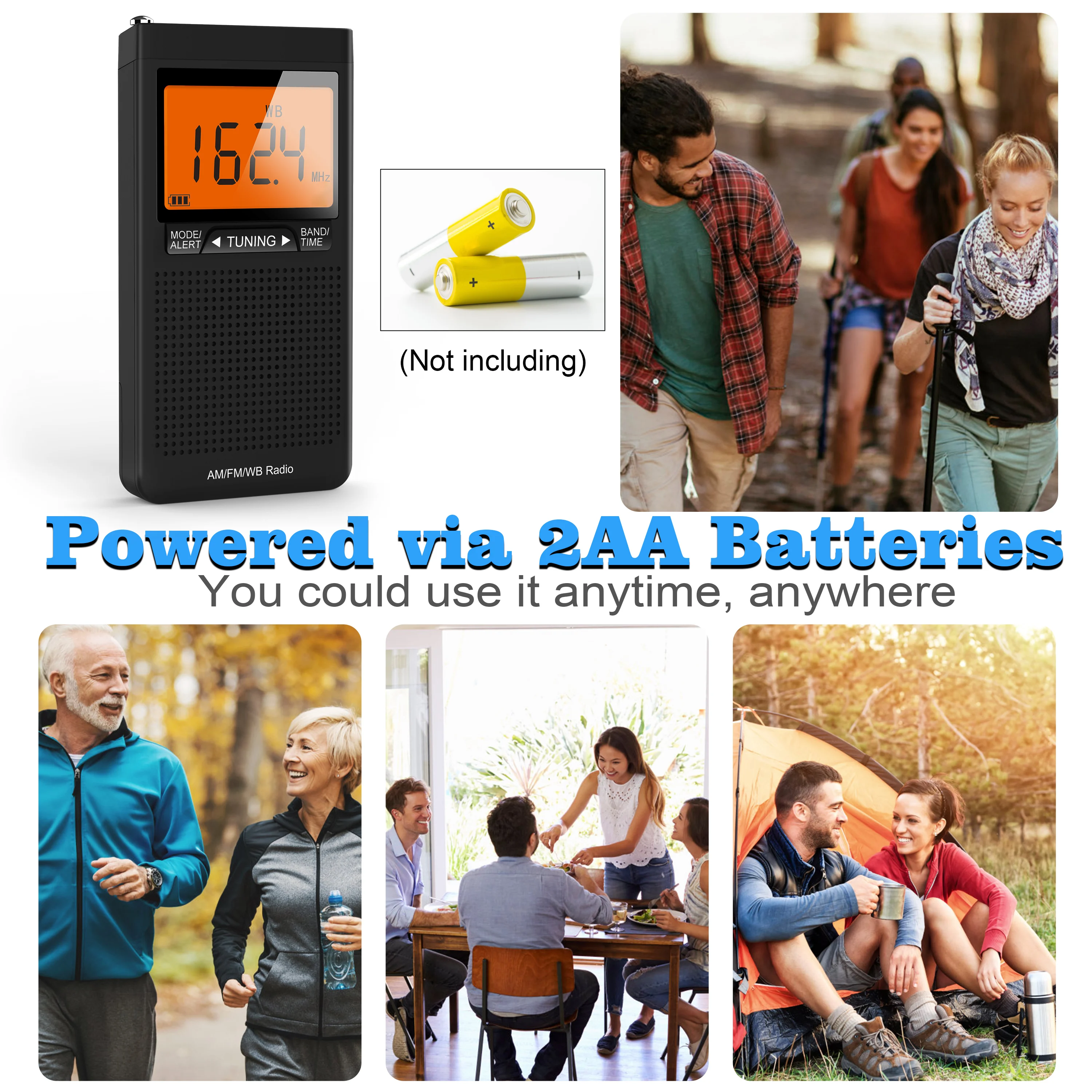 Meding Portable Am Fm Radio Watch Alarm Clock BT Old Radio| Alibaba.com