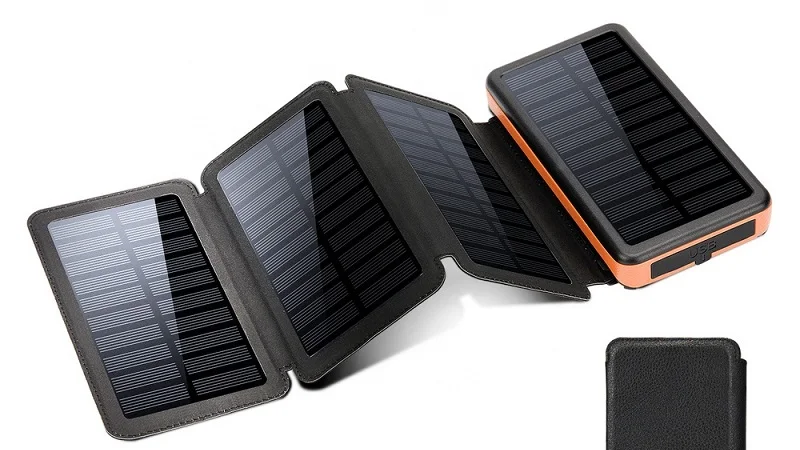 Hot Sales Foldable Solar Power Bank 20000mah Outdoor Solar Power ...