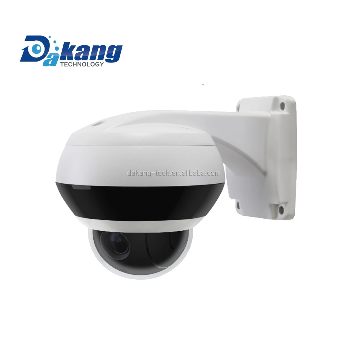 Dakang Mini Poe 5mp IP PTZ Dome Camera - 4X Zoom, 30m IR