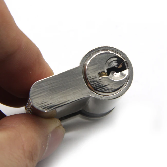 Custom Logo 50cm Half Oval Brazil Brass Door Lock Cylinder Aluminium ...