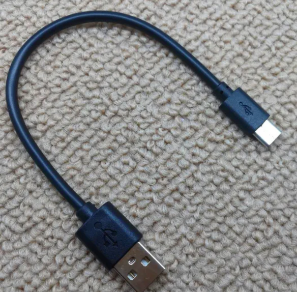 15cm Short USB 2.0 Data Cable - High-Speed Micro USB