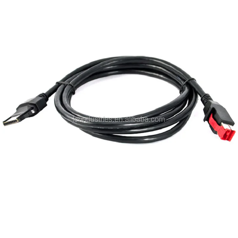 USB B Male to 24v Powered Usb Cable for Printer POS Power Cable