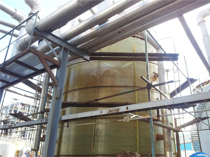 FRP Horizontal Storage Tanks for Naoh Solution - Durable & Versatile