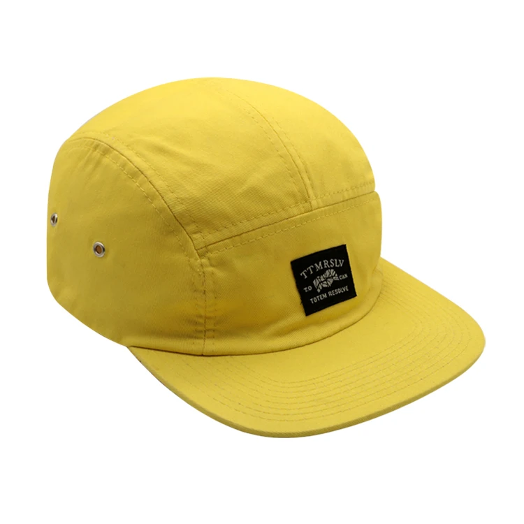 Shop Custom Blank 5 Panel Camp Cap - Wholesale Available