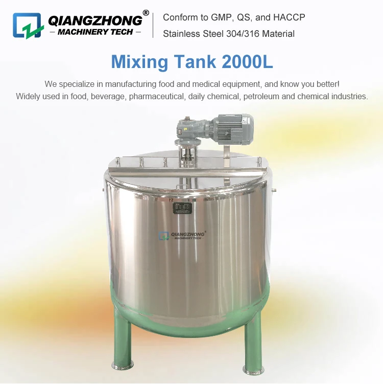 Chemical Liquid Soap Mixer Tank Fruit Juic3dchocolate Molasses Beverage ...