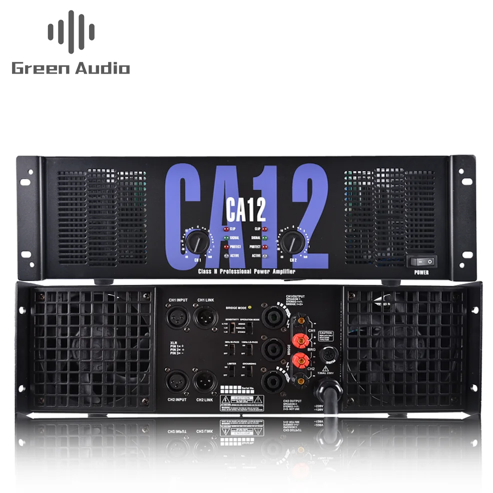 GAP-CA2 Professional 275/400 Watt 2 Channel Amplifier