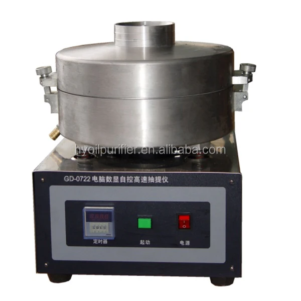 Centrifuge Separation Method Bitumen Content Centrifugal Extractor Astm ...
