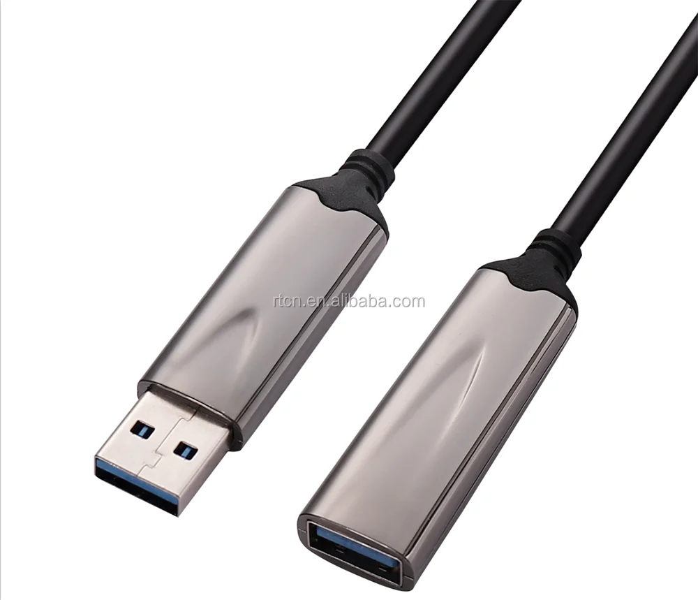 Aoc Usb Optical Fiber Charging Cable Male To Female 5gbps - Buy Aoc Usb ...